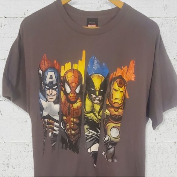MAD Engine | Shirts | Vintage Marvel Mad Engine Super Hero Mens Tee ...